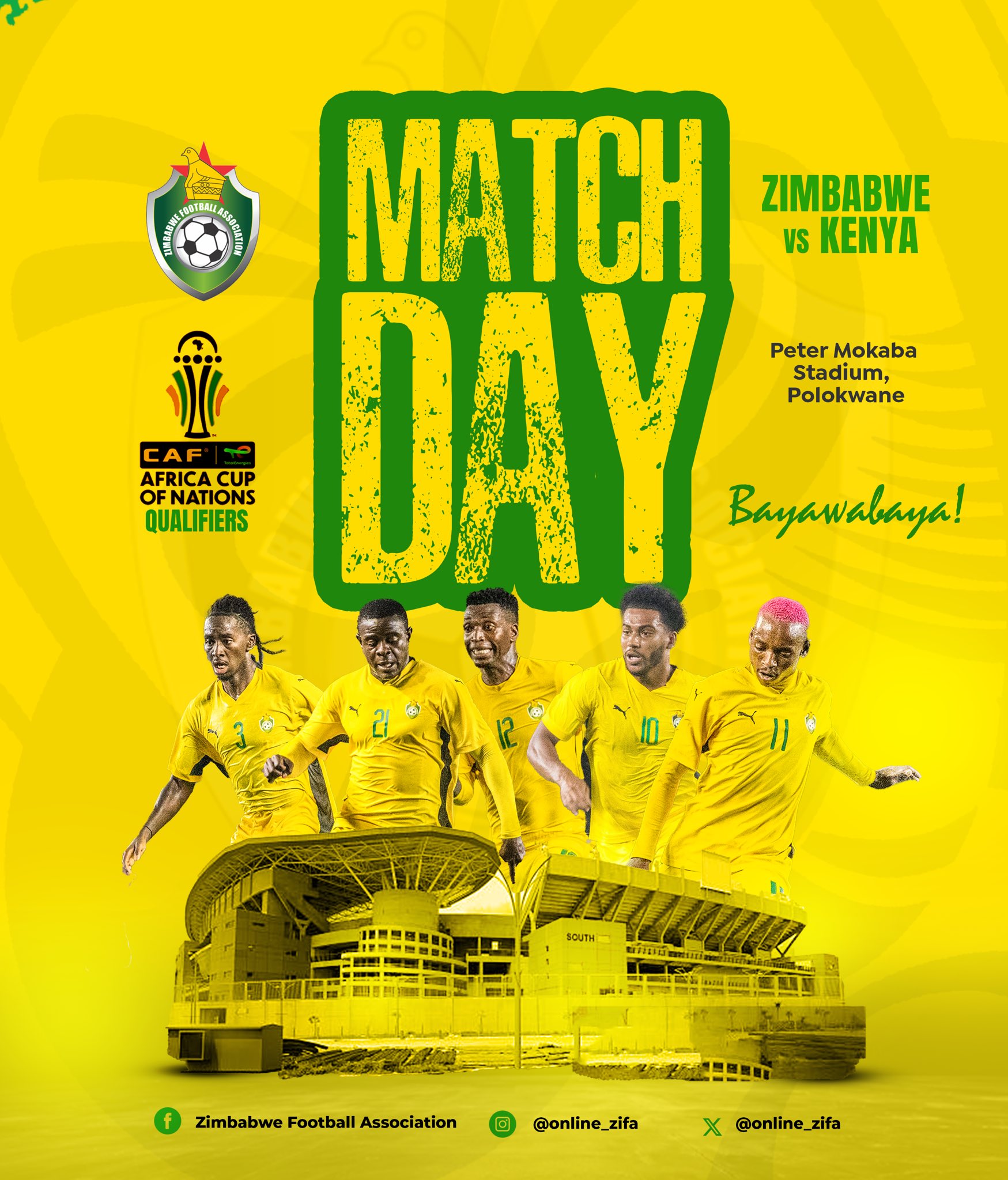 AFCON 2025 Qualifier: Zimbabwe v Kenya - 24liveblog