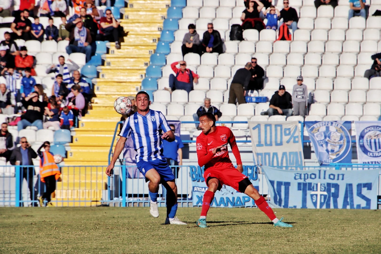 12η αγωνιστική Γ' Εθνική: ΑΟ Χαϊδαρίου - Απόλλων Σμύρνης - 24liveblog